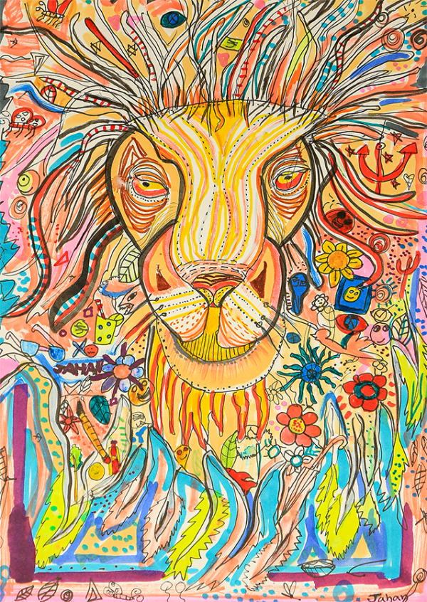 Doodle Lion – Jahan Joby
